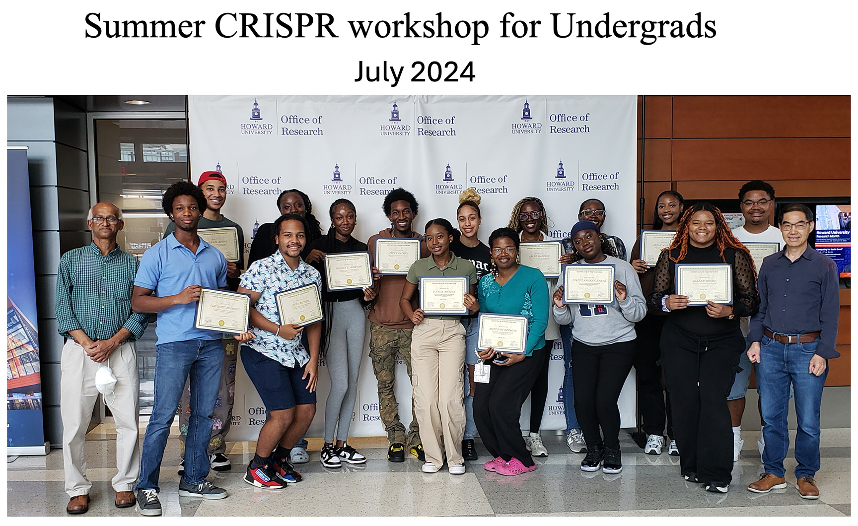 Summer CRISPR Workshop - Institute for Bioscience and Biotechnology Research
